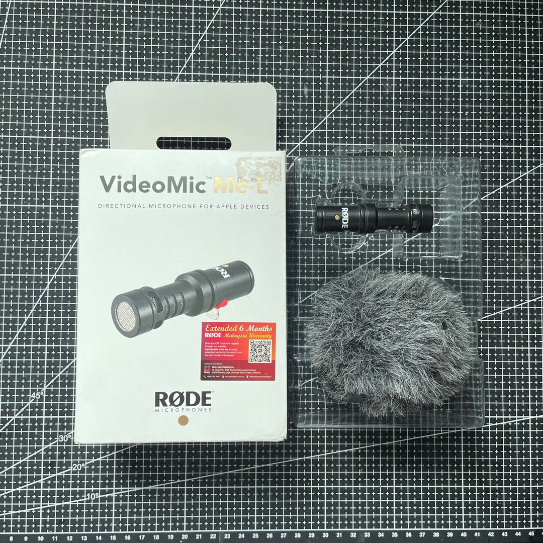 RODE video mic Me-L for apple devices, Audio, Microphones on Carousell