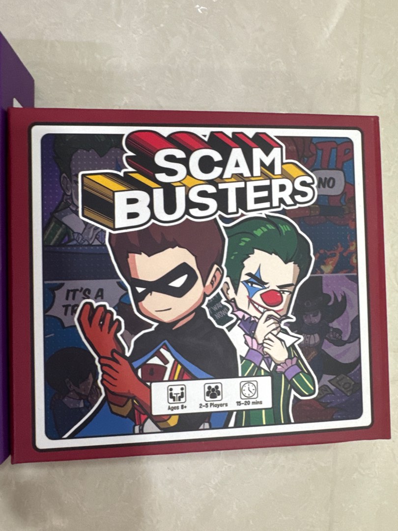 Scam Busters Board Game, Hobbies & Toys, Toys & Games on Carousell