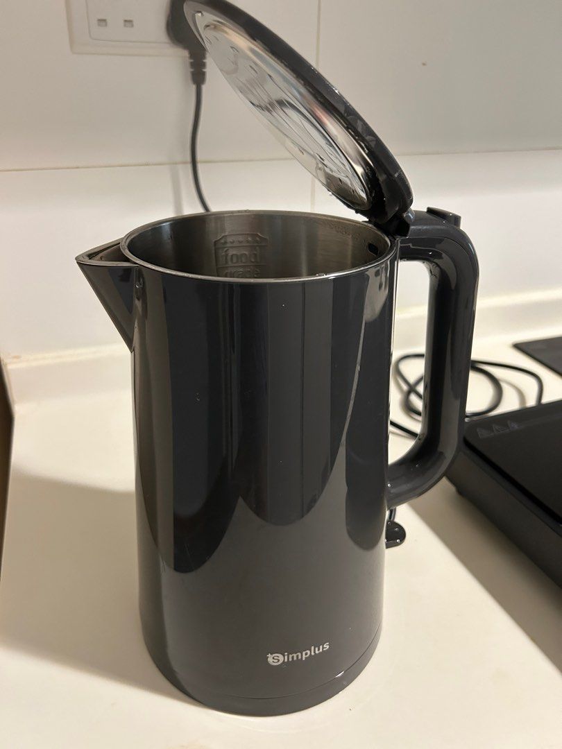 Simplus Electric Kettle - Black, TV & Home Appliances, Kitchen ...