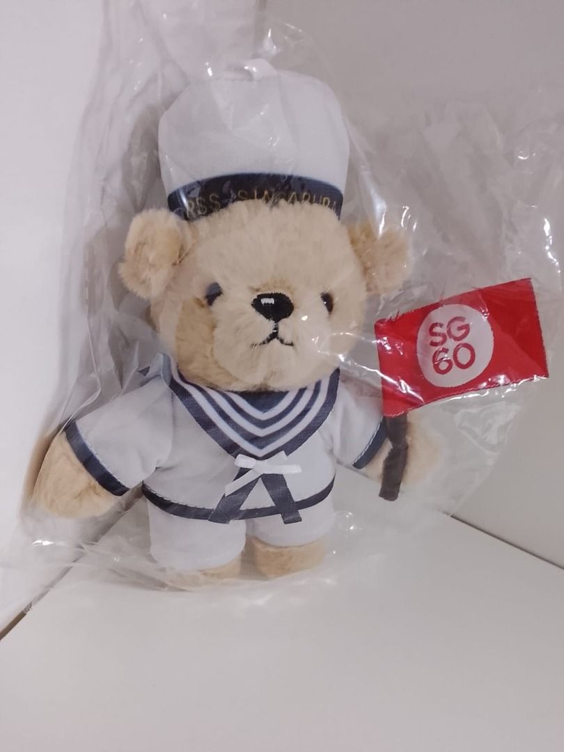 Singapore Navy Museum SG 60 Captain Simon plushie, Hobbies & Toys, Toys ...