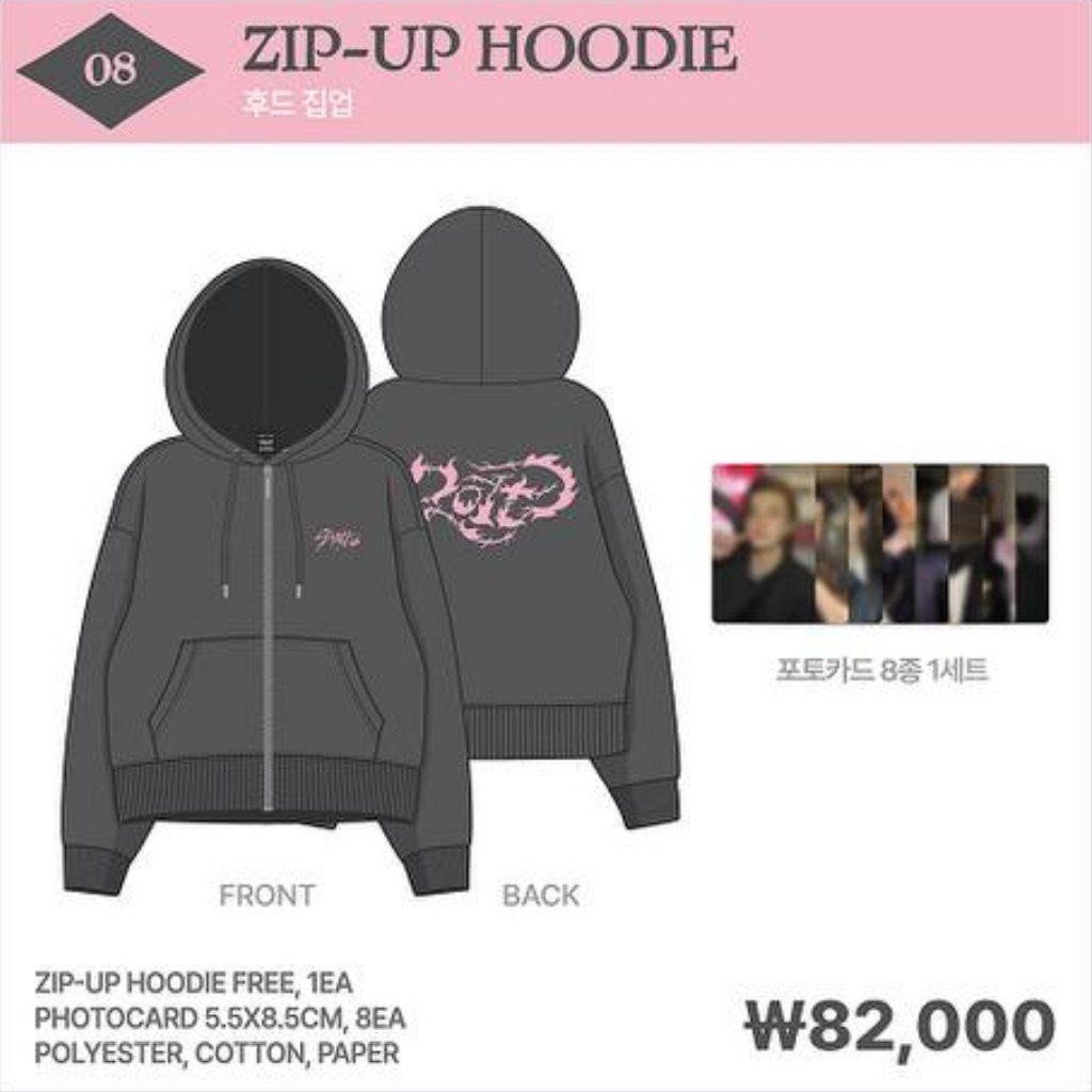 Stray Kids SKZ Do It Pop Up Store Zip Up Hoodie, Hobbies & Toys ...