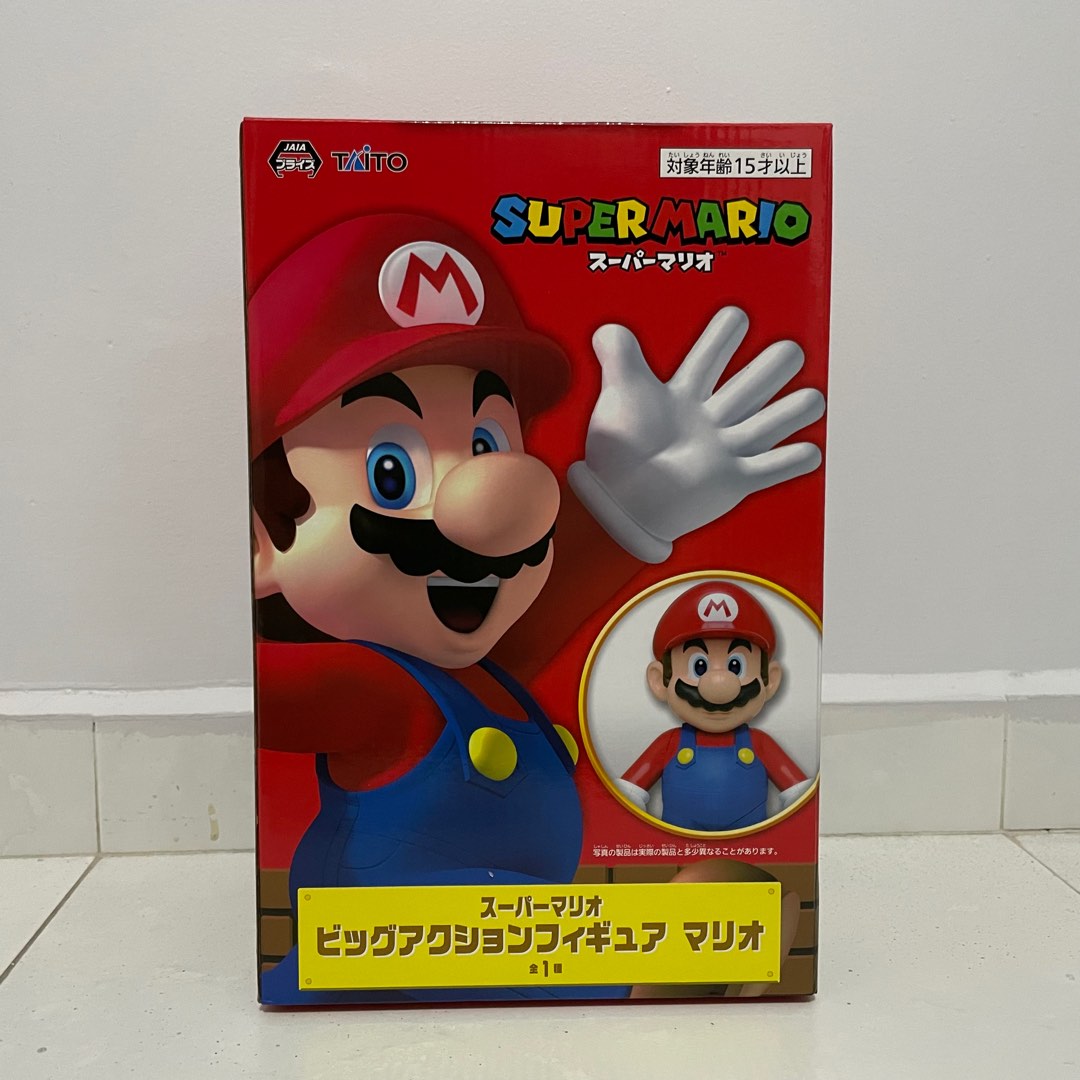 Taito Super Mario Big Action Figure 30cm, Hobbies & Toys, Toys & Games ...