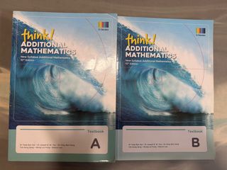 Think! Additional Mathematics Textbook, Hobbies & Toys, Books ...