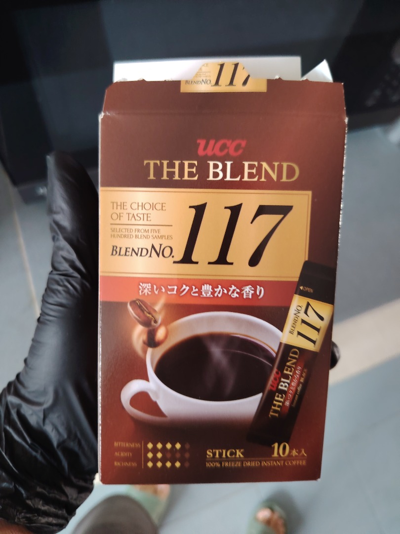 UCC The Blend 117 Instant Coffee - 10 Sticks, Food & Drinks, Beverages ...
