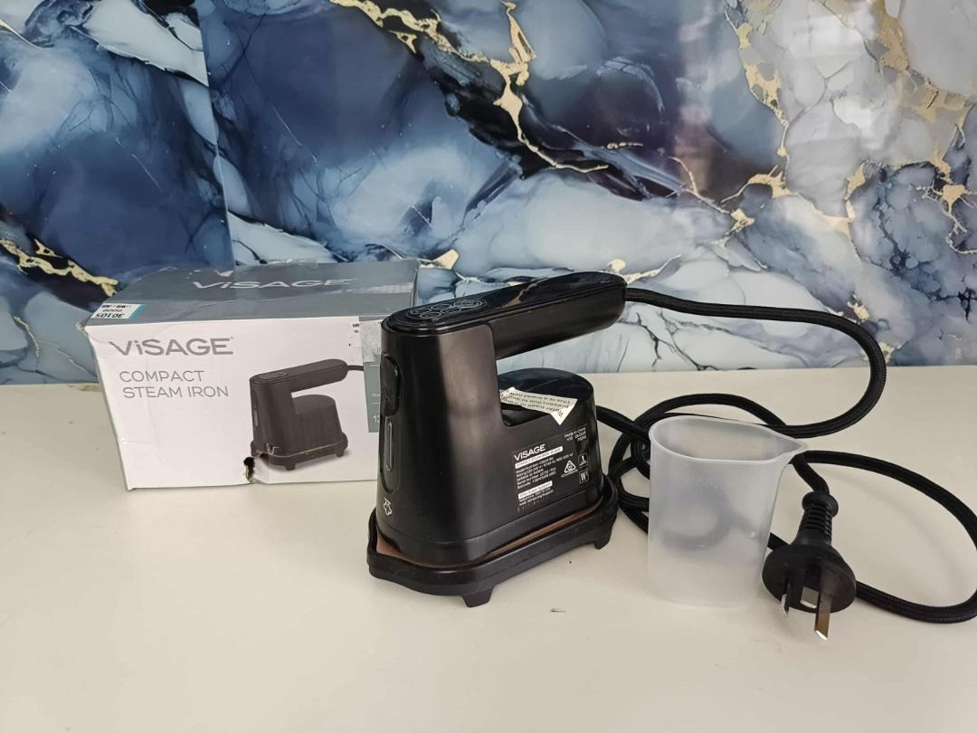 VISAGE, Compact Steam Iron, tested for dry ironing only!!!, TV & Home ...