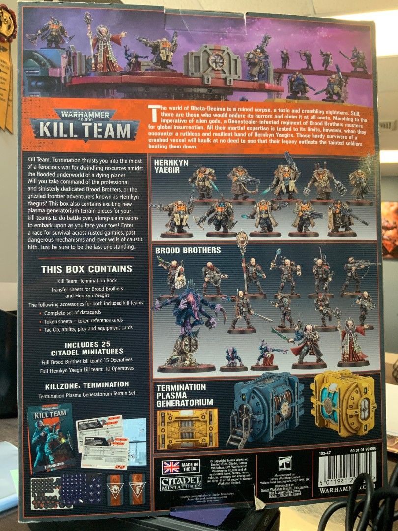 Warhammer 40K Kill Team Termination Yaegir vs Brood Brothers NEW, Hobbies & Toys, Toys & Games ...