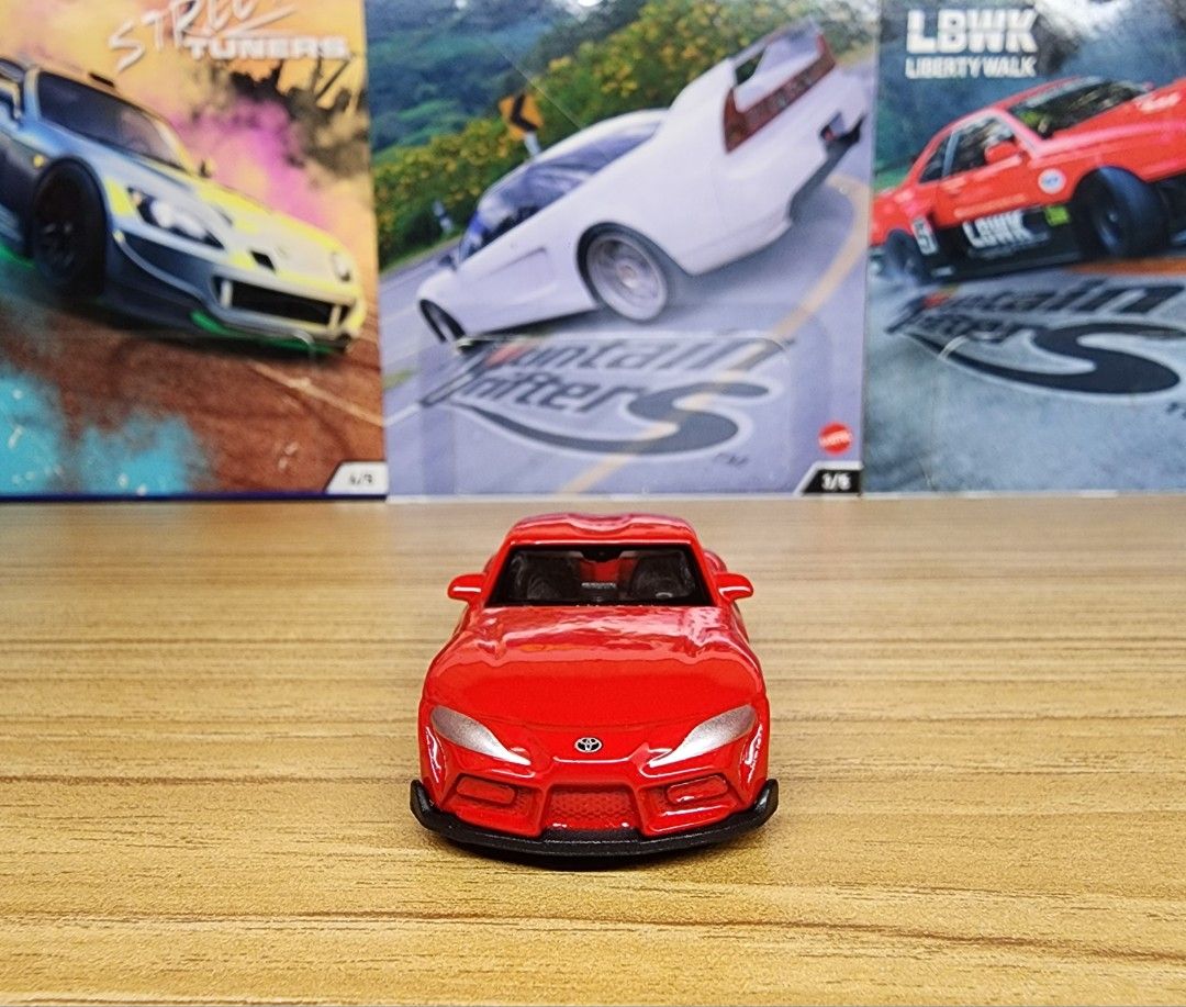 Welly Toyota Supra Merah, Hobbies & Toys, Toys & Games on Carousell