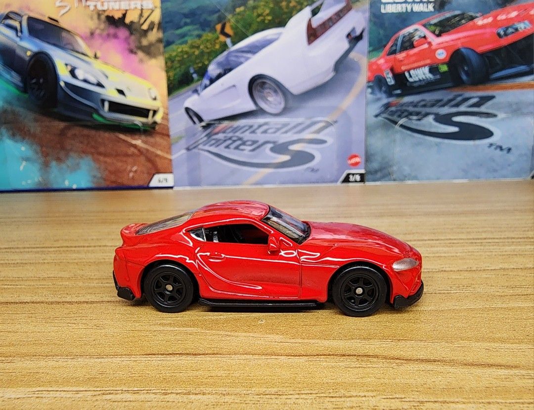Welly Toyota Supra Merah, Hobbies & Toys, Toys & Games on Carousell