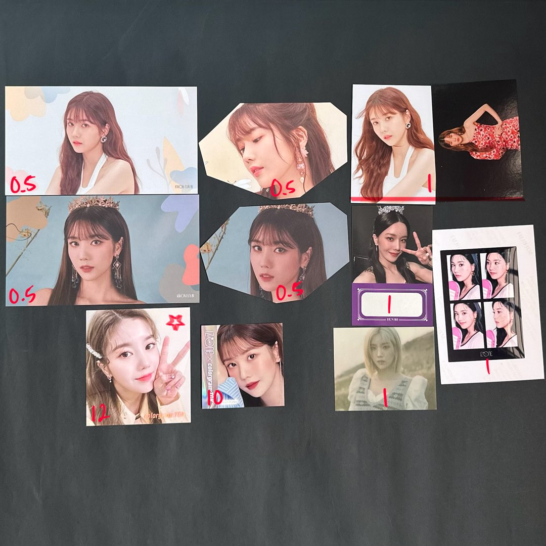 (wts) iz*one izone kwon eunbi official goods/merch (japan hi-touch ...