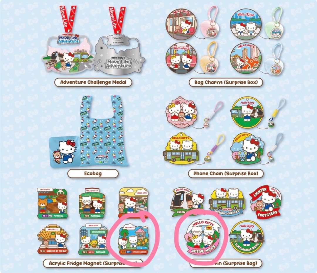 [PENDING - WTT/Trading] LTA Hello Kitty Move Lite Adventure - Orchard ...