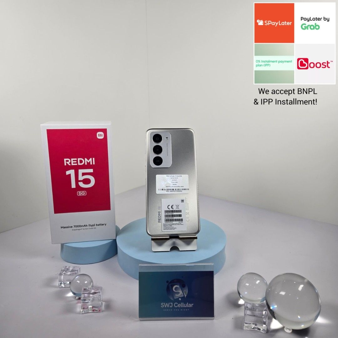 Xiaomi Redmi 15 5G Titan Gray 256GB, Mobile Phones & Gadgets, Mobile ...