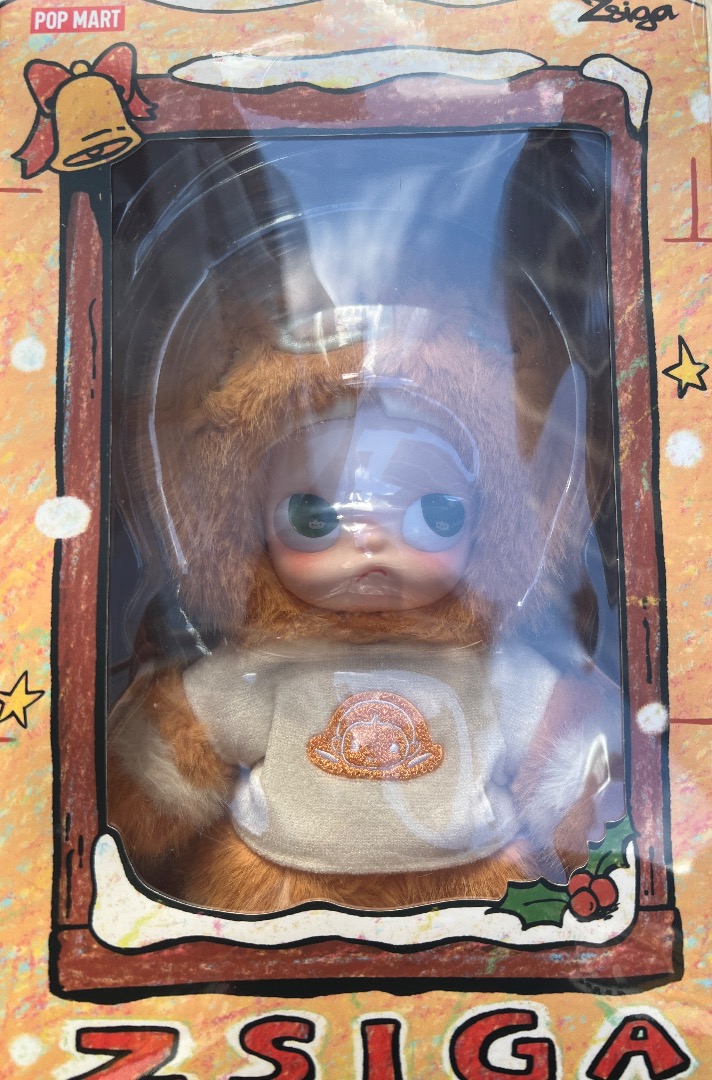 薑餅人 ZSIGA Gingerbread Man 1/8 Action Figure POPMART Labubu, 興趣及遊戲, 玩具 ...