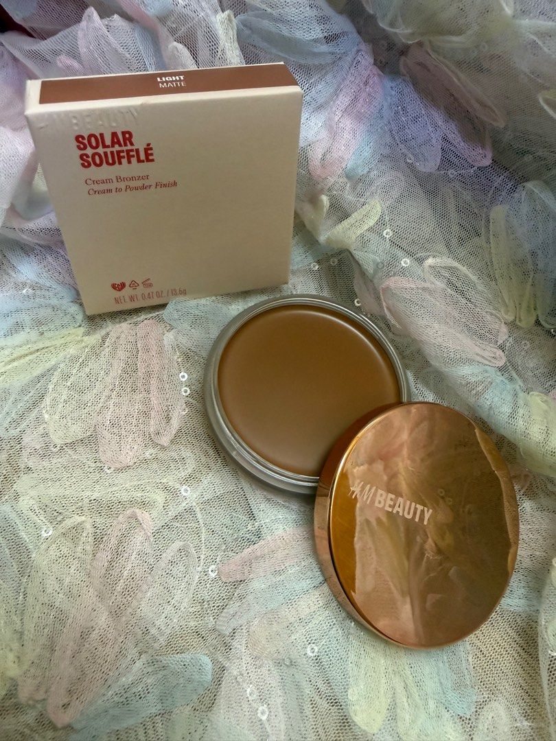 100% AUTHENTIC BRAND NEW H&M Beauty Solar Souffle Cream Bronzer 13.5g ...