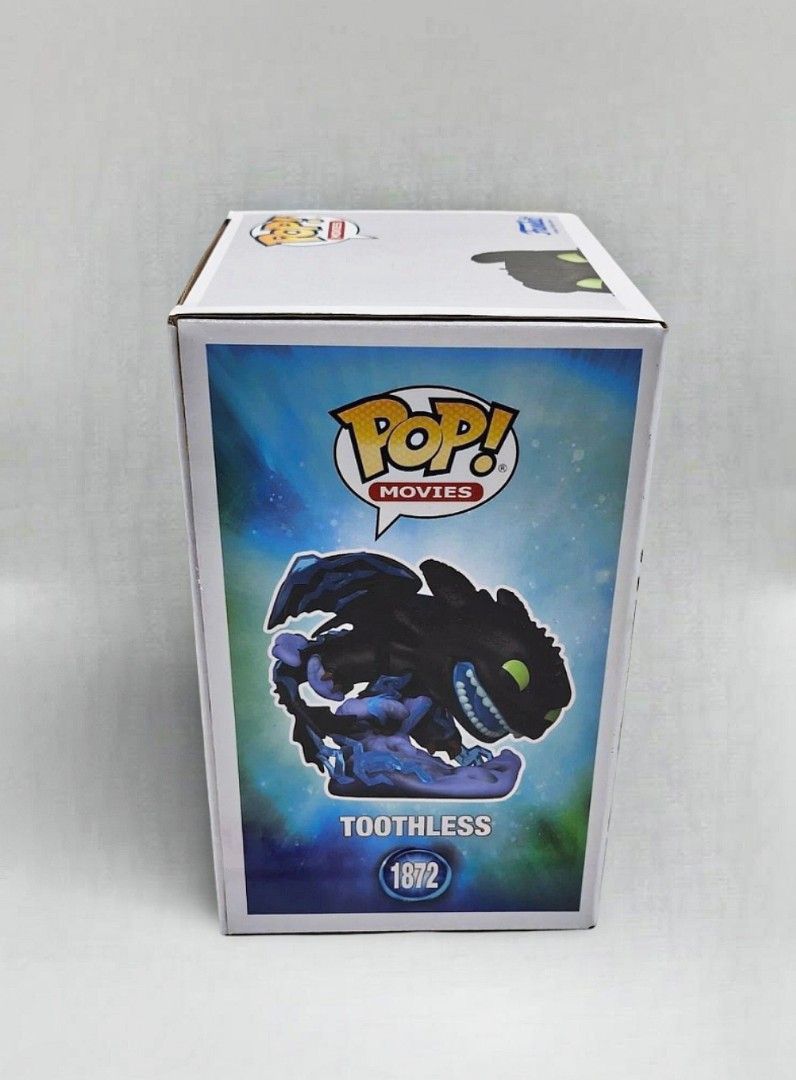 1872 Toothless w Lightning Funko pop | How to Train Your Dragon Hidden ...