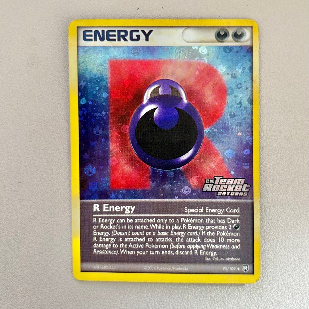 2004 Pokemon Card Pocket Monsters Vintage Ex Team Rocket Returns R ...