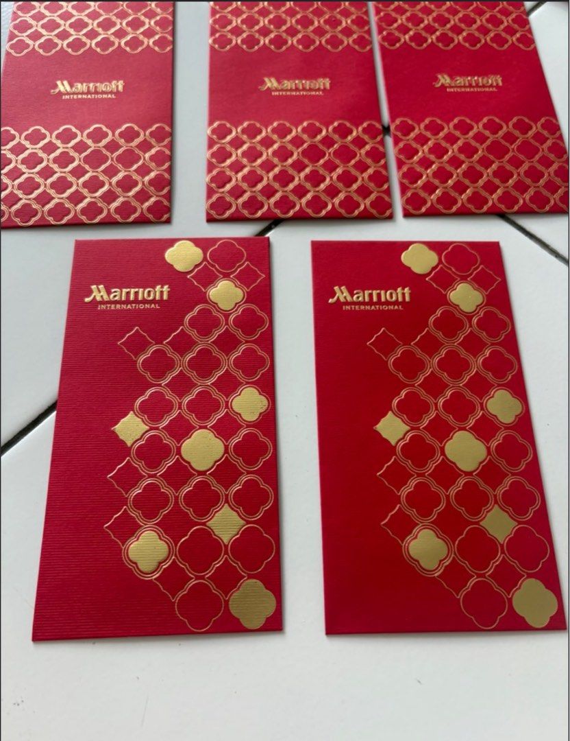 2025 Marriott International Hotel New CNY Red Packet (each packet is 5 ...