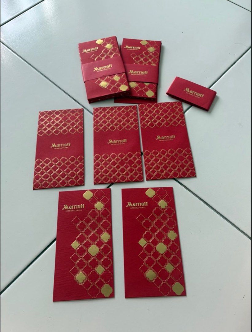 2025 Marriott International Hotel New CNY Red Packet (each packet is 5 ...