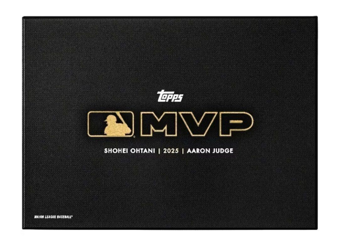 2025 Topps MLB MVP Collection – Ohtani & Judge, 興趣及遊戲, 玩具 & 遊戲類 - Carousell