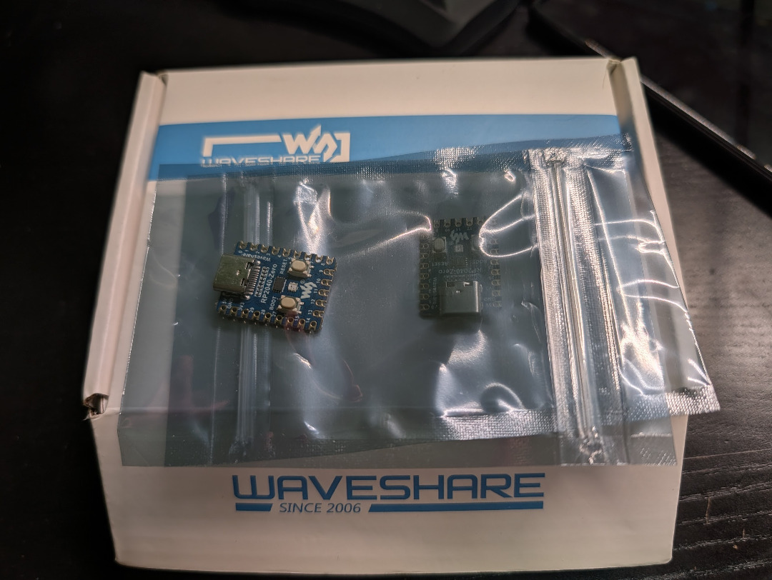 [2 PCS] Waveshare RP2040-Zero Microcontroller Board, Computers & Tech ...