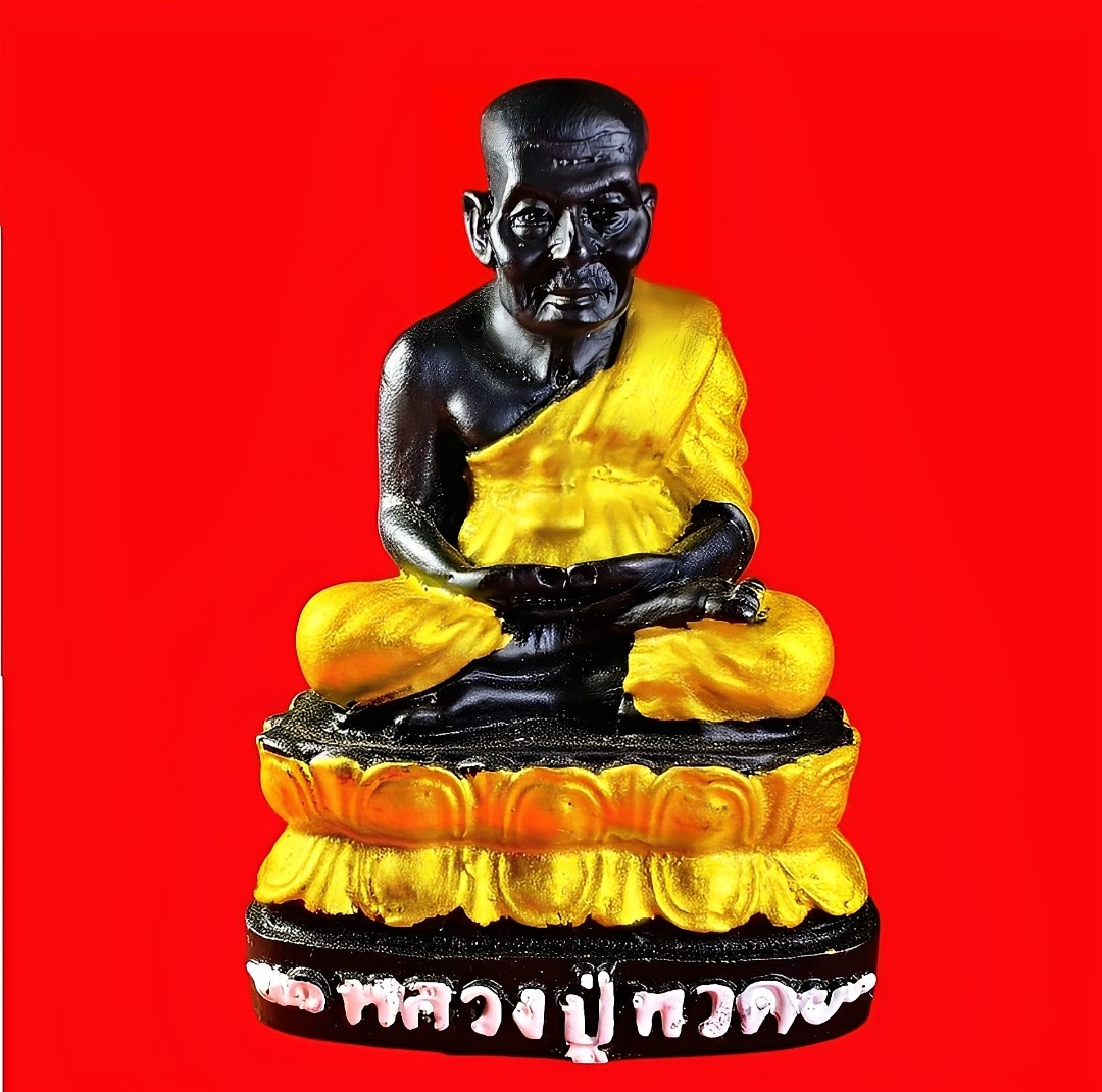 Mini Bucha LP Thuad/LP Thuat with Silver Color Yant, LP Sommai ...