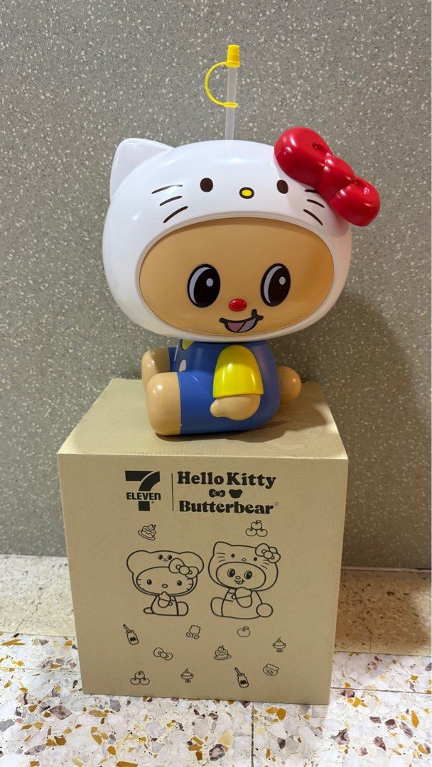 7-Eleven Hello Kitty Butterbear Thailand 711, Hobbies & Toys ...