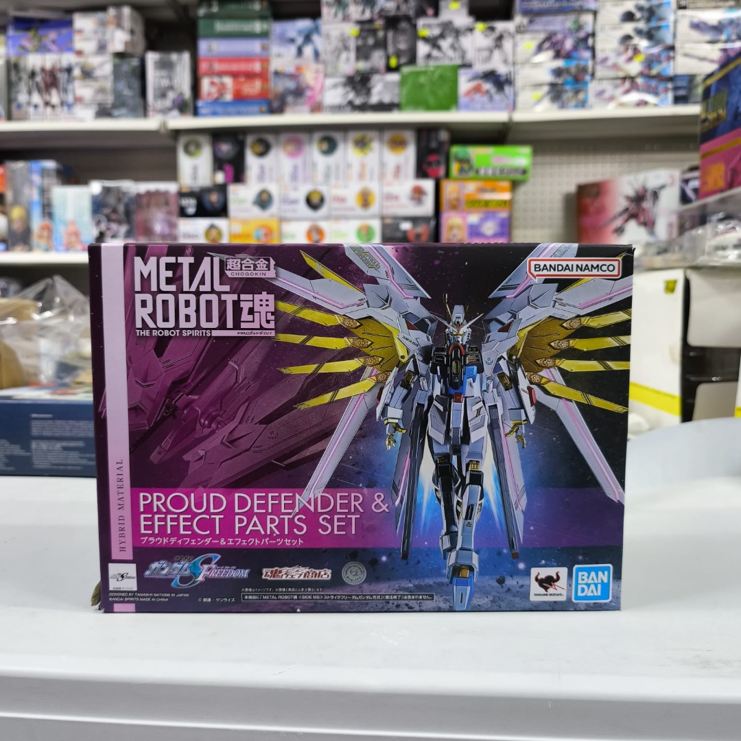 (葵興樂聲9樓門市現貨）全新 Bandai METAL ROBOT魂 Proud Defender & Effect Parts Set ...