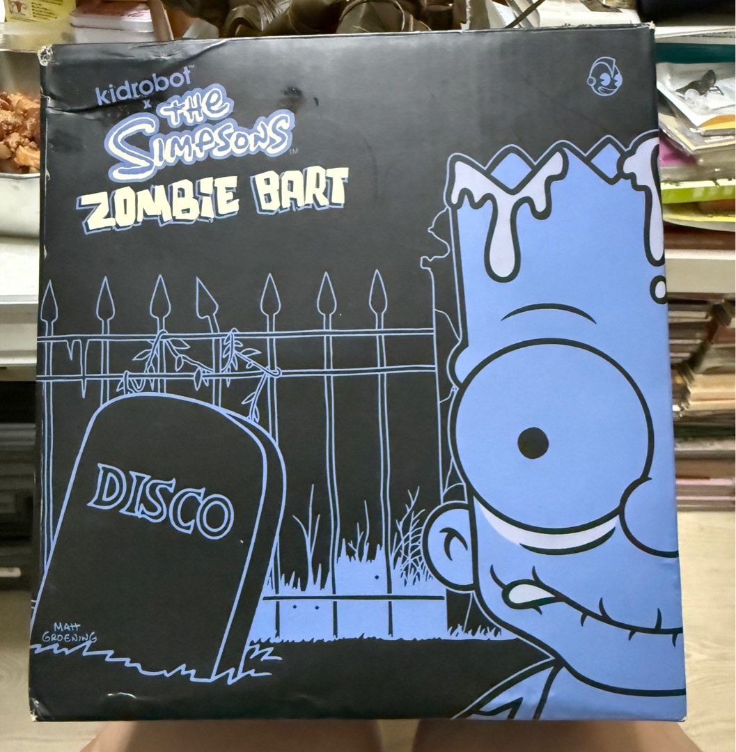 「不議價」: 全新玩具 kidrobot x The Simpsons ZOMBIE BART, 興趣及遊戲, 玩具 & 遊戲類 ...
