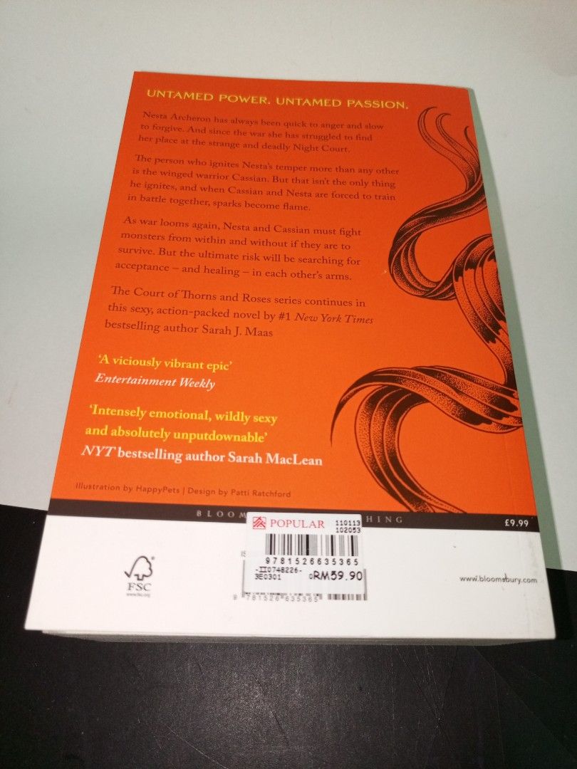 A Court of Silver Flames by Sarah J. Maas, Hobbies & Toys, Books & Magazines, Storybooks on ...