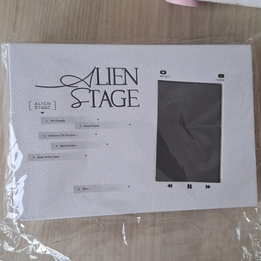 ALNST alien stage photocard book album, Hobbies & Toys, Memorabilia ...