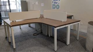 Workstation cluster of 6 seater (face to face), Furniture & Home Living ...