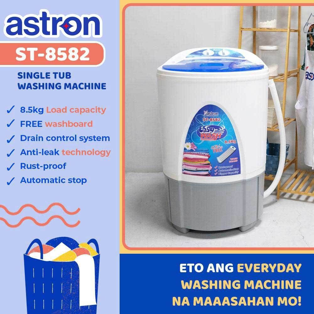 Astron ST-8582 Single Tub Washing Machine, TV & Home Appliances ...