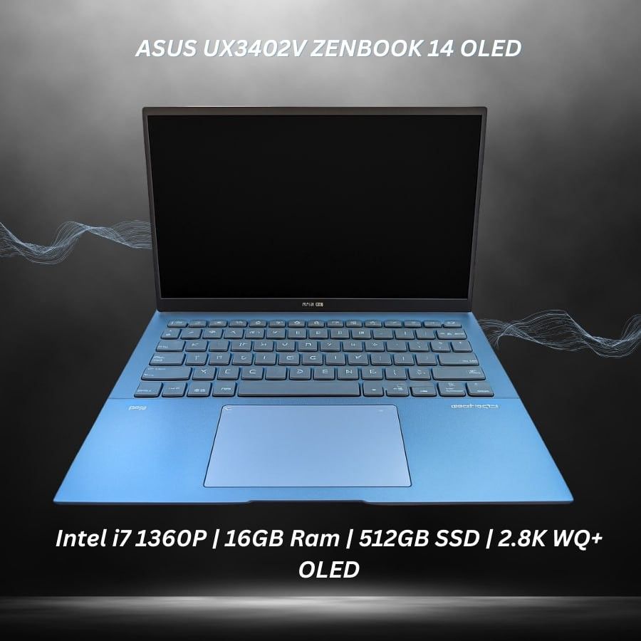 ASUS UX3402V Zenbook 14 OLED 2.8k WQ+ 17-13|16GB|512GB, Computers ...