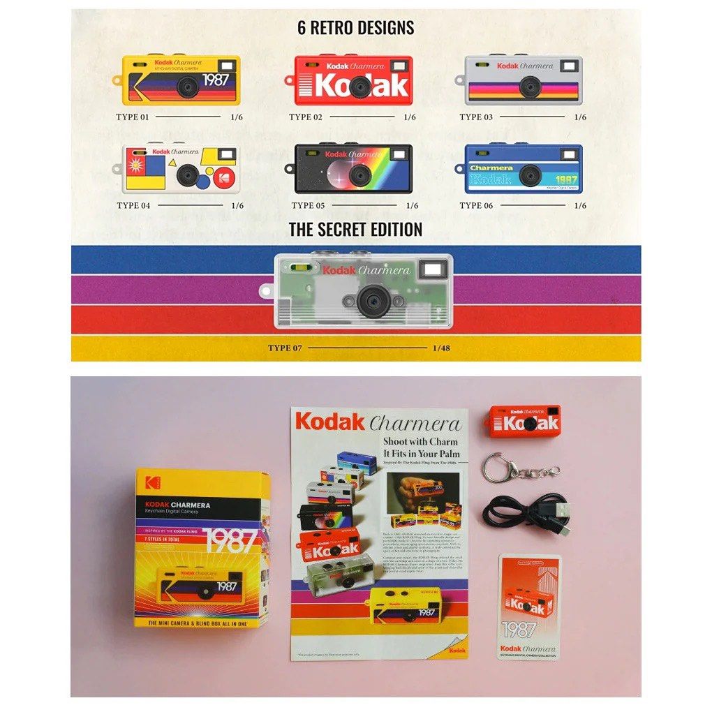 [AVAILABLE] Kodak Charmera Sealed Digital Camera Blind Box, Photography ...