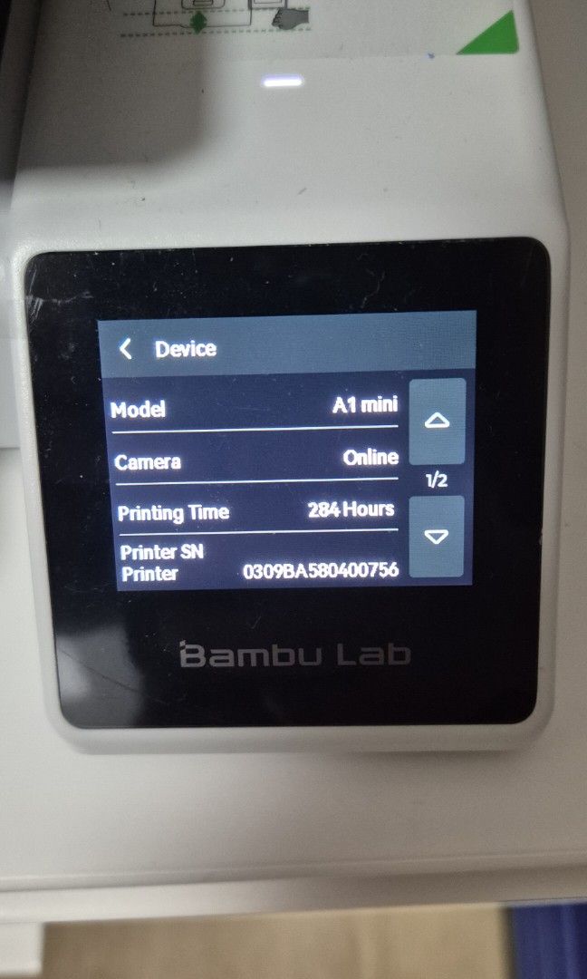 Bambu lab A1 mini 3D printer w/o AMS, Hobbies & Toys, Stationery ...