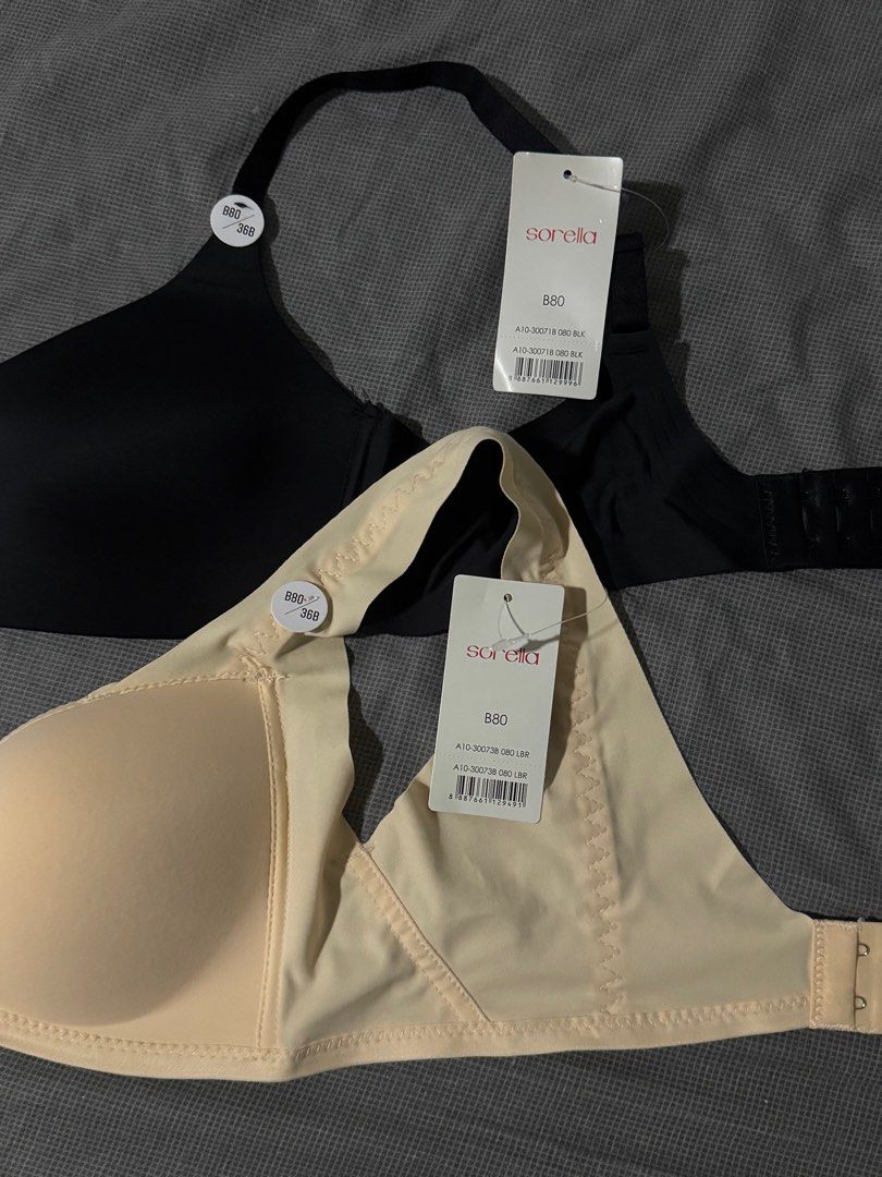 BNWT Sorella Bra Wired and Wireless 80B 36B, Women's Fashion, New Undergarments & Loungewear on ...