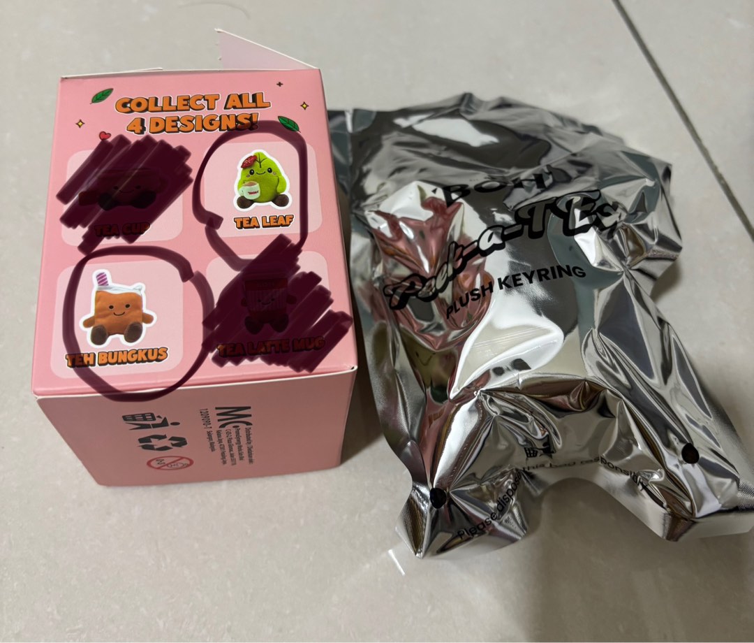 Boh tea blind box plushie keychain toys (Each RM15) can be exchange ...