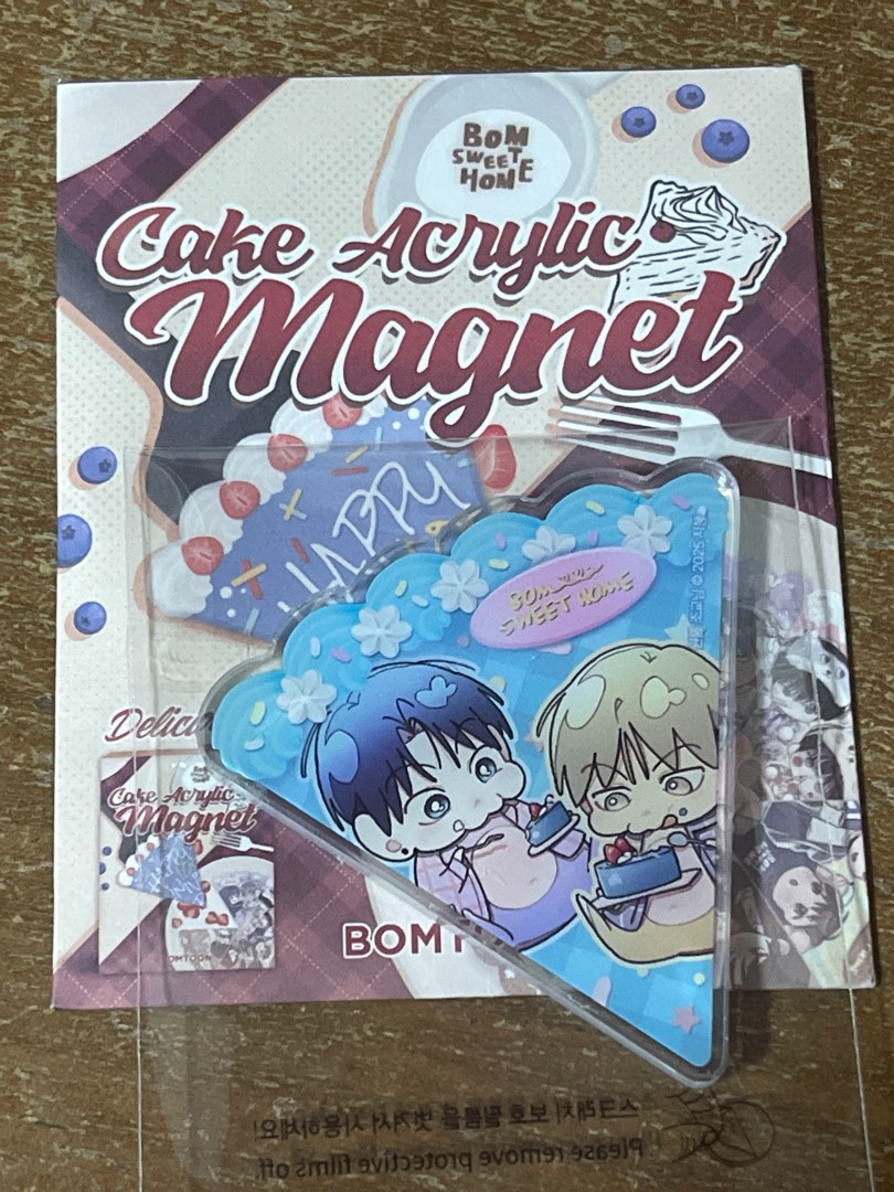 Bomtoon cane acrylic magnet, Hobbies & Toys, Memorabilia & Collectibles ...