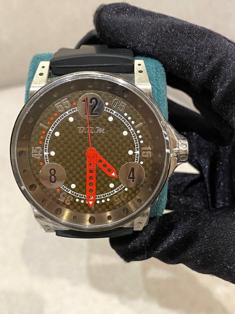 BRM V17 CARBON FIBER DIAL 48MM AUTOMATIC, Luxury, Watches on Carousell