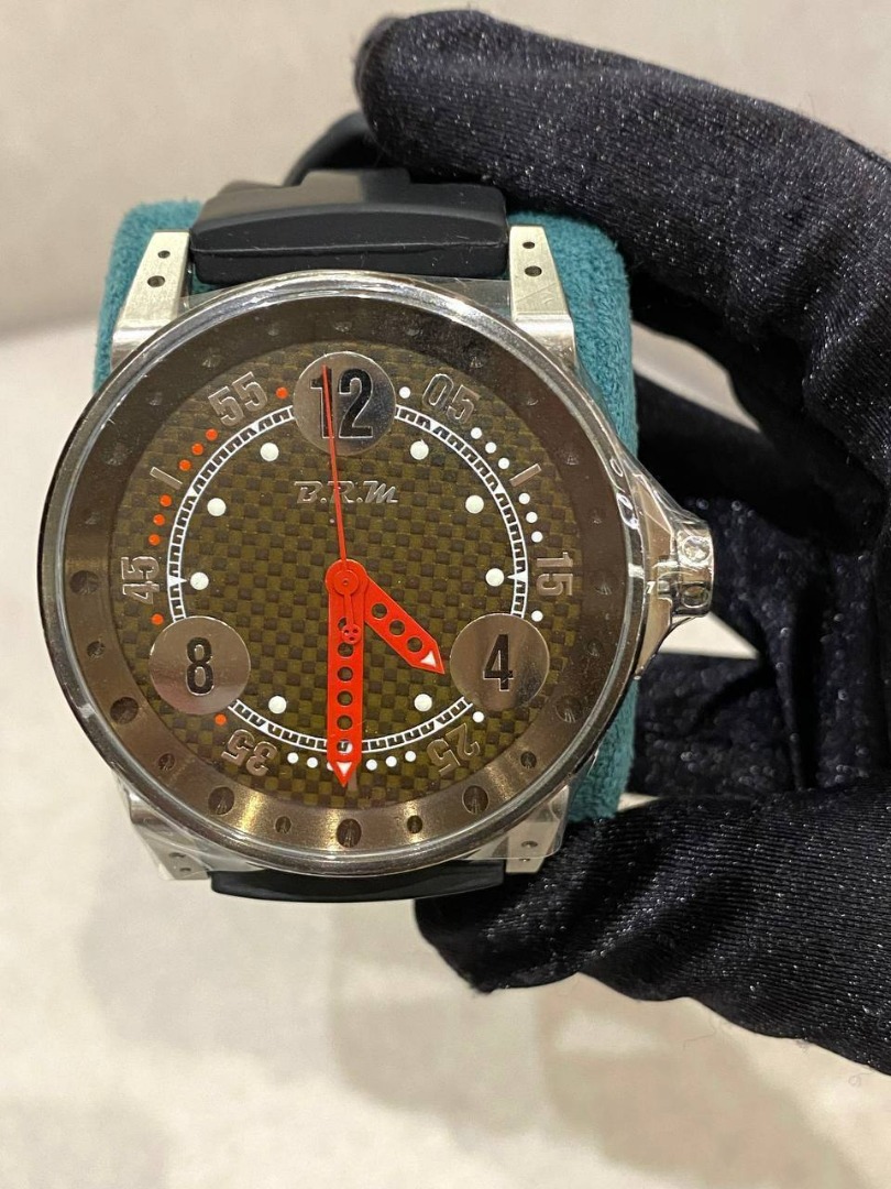 BRM V17 CARBON FIBER DIAL 48MM AUTOMATIC, Luxury, Watches on Carousell