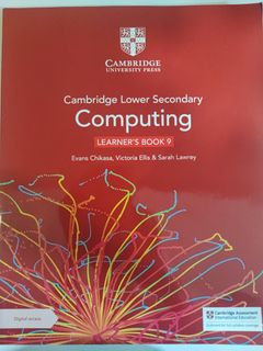 Cambridge Lower Secondary Computing Learner's Book 9, Hobbies & Toys ...