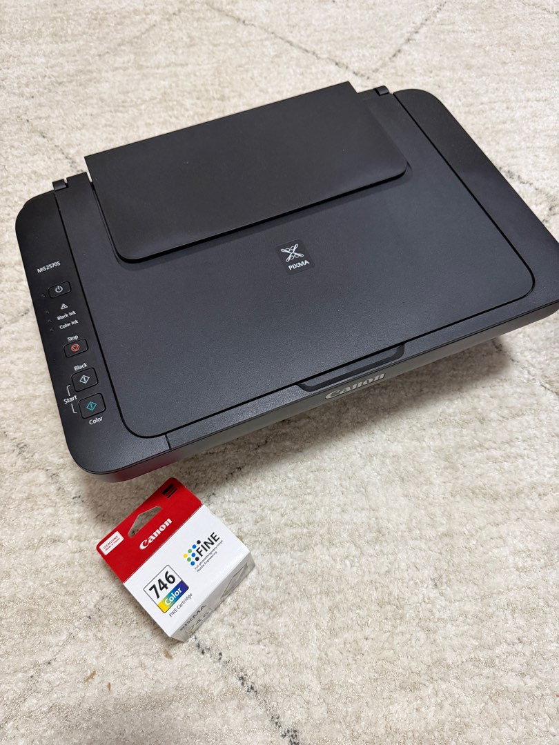 Canon PIXMA MG2570 Printer with extra Color Ink, Computers & Tech ...