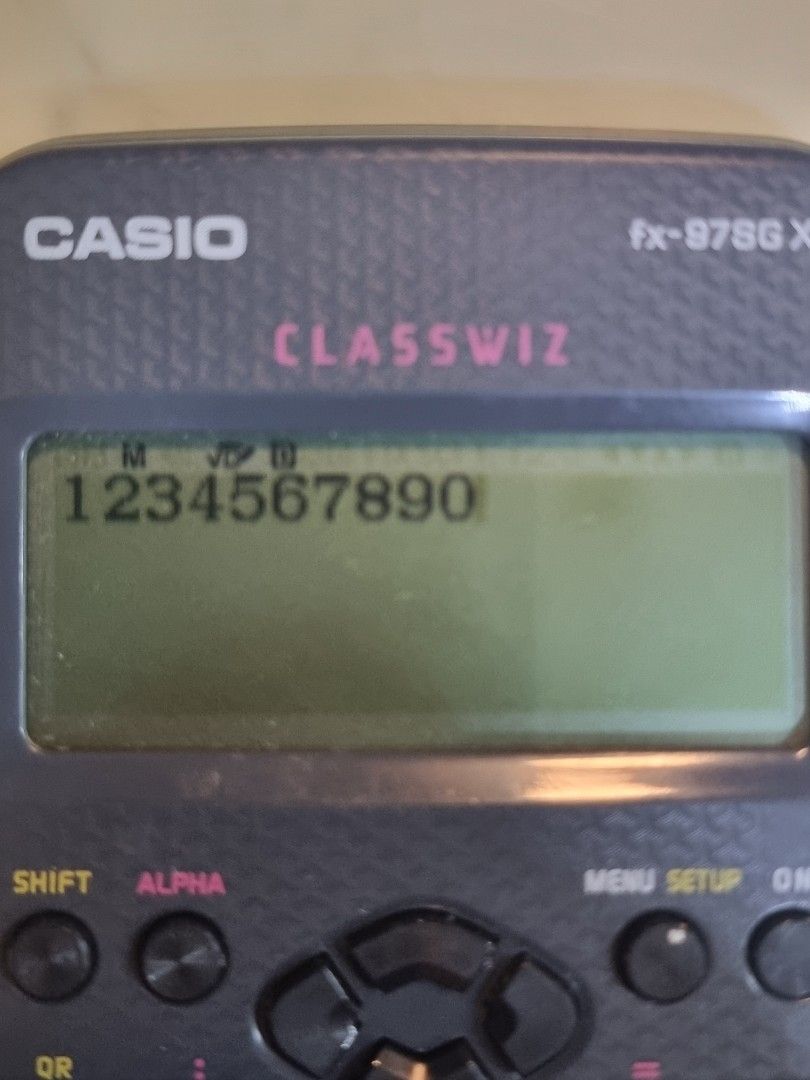 Casio fx-97SG X Classwiz Calculator, Hobbies & Toys, Stationery & Craft ...
