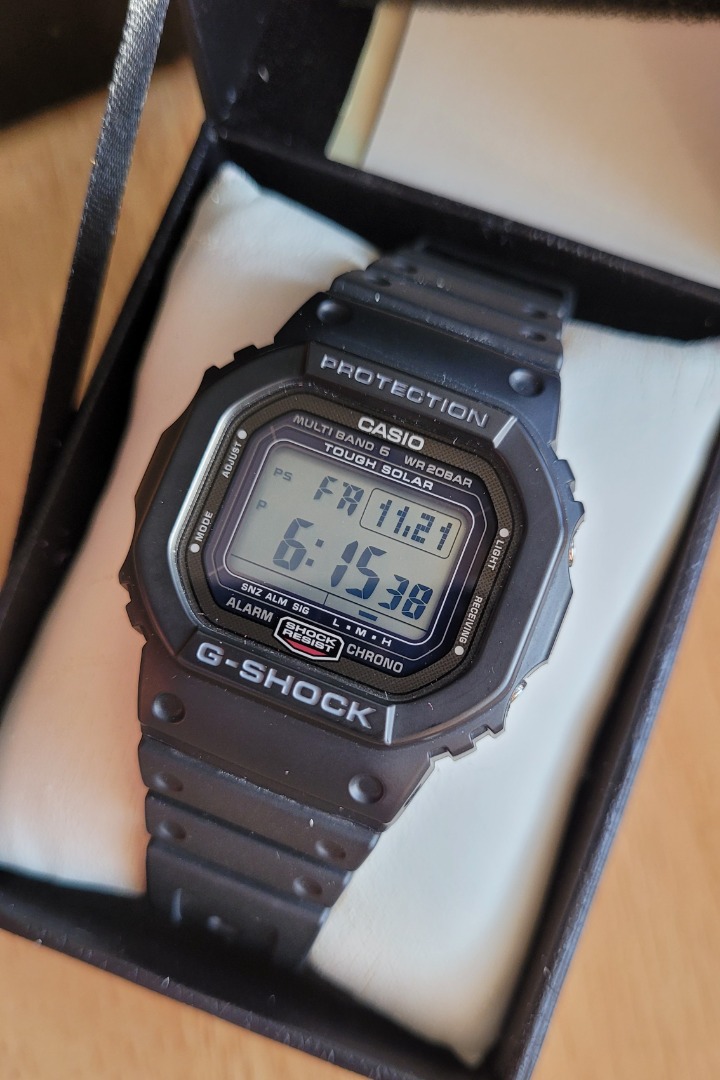 CASIO G-SHOCK GW5000U-1JF Square JDM Made-In-Japan, Luxury, Watches on ...
