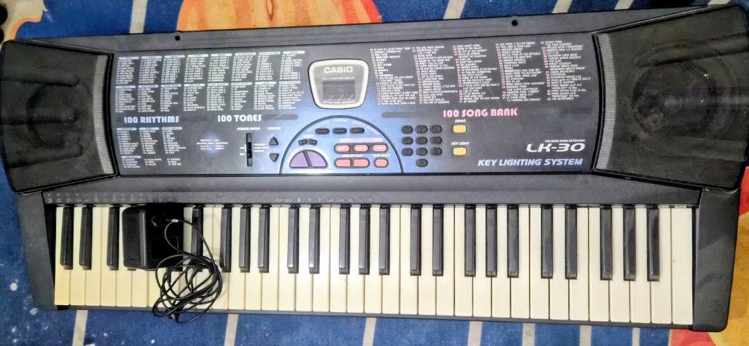 Casio LK-30 Key Lighting System Keyboard, Hobbies & Toys, Musical Instruments on Carousell