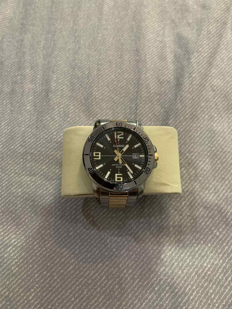 Casio Two toned Watch for Men, Men's Fashion, Watches & Accessories ...