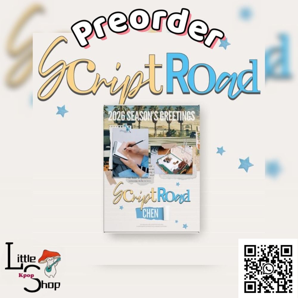 CHEN - 2026 Season's Greetings 'Script Road' | exo, Hobbies & Toys ...