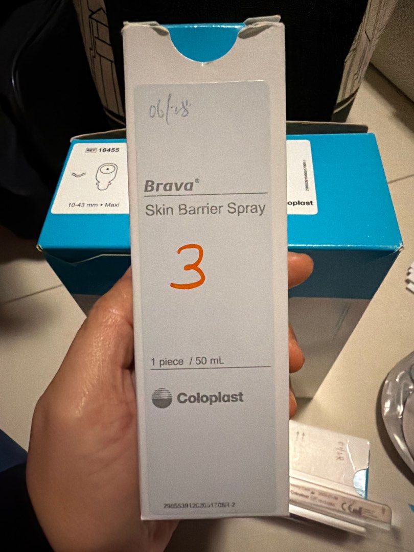 Coloplast Brava Strip Paste, Skin Barrier Spray, and Ostomy Bags ...