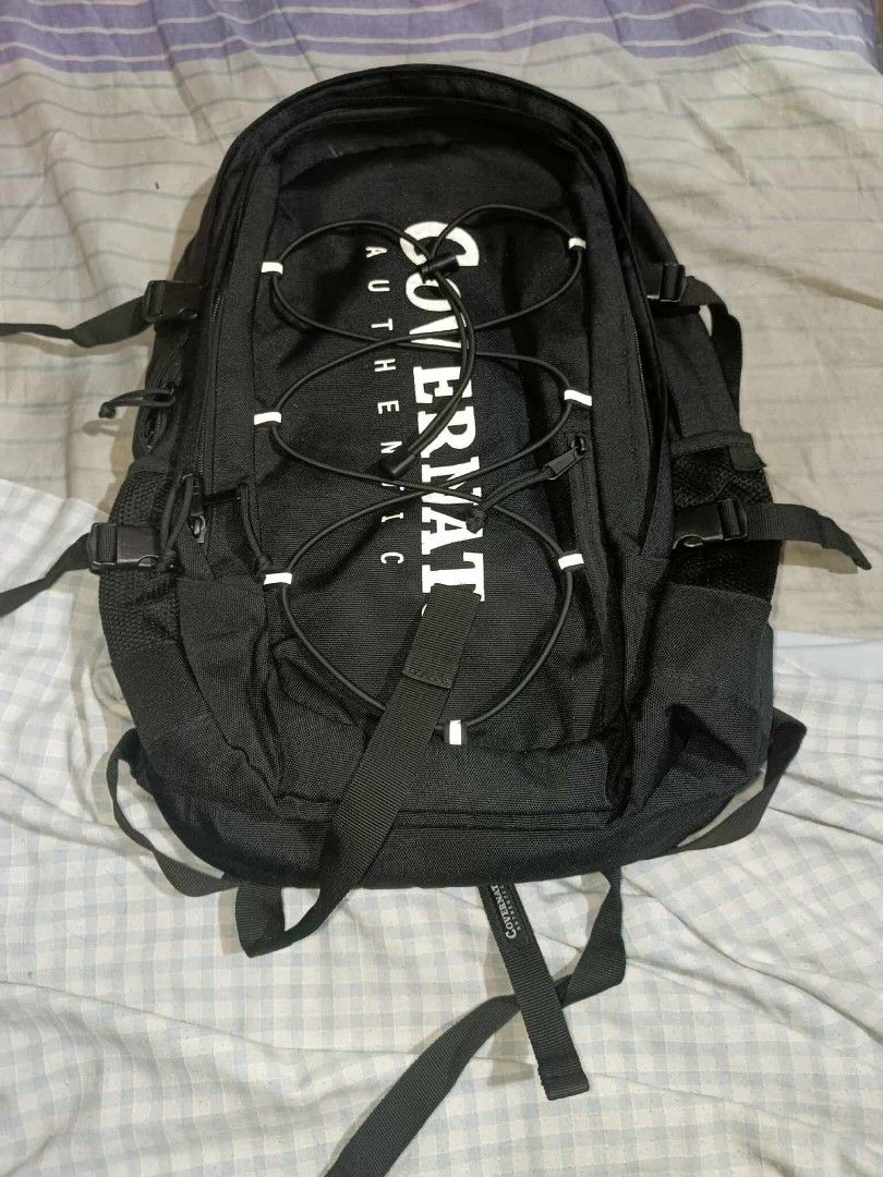 Covernat Authentic Black Backpack, Men's Fashion, Bags, Backpacks on ...