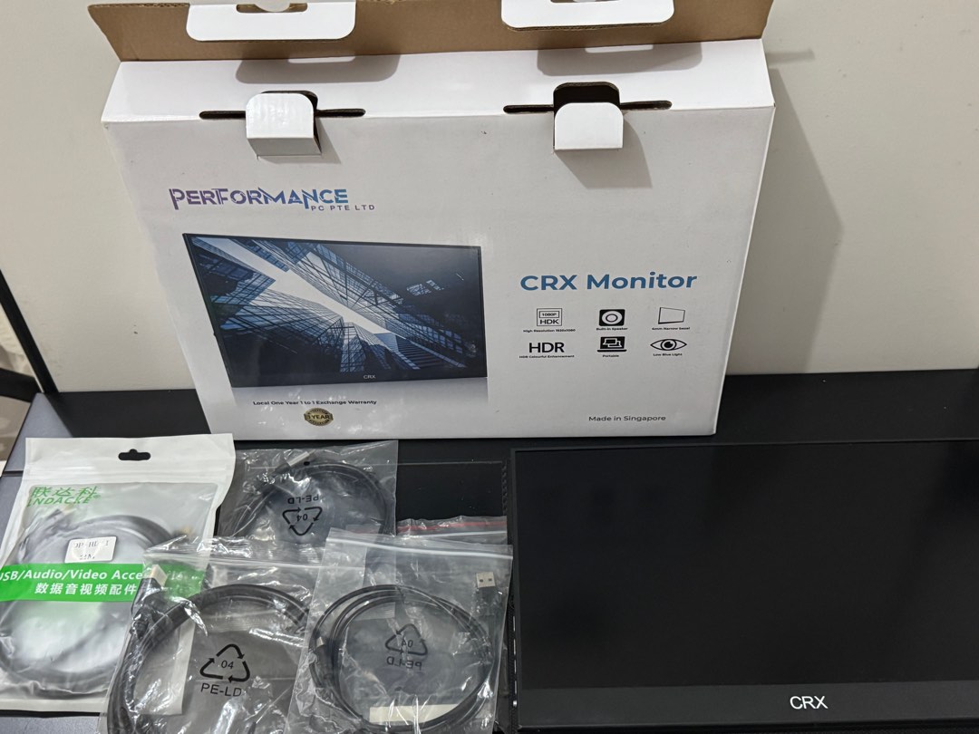 CRX Monitor 1080p 60hz, Computers & Tech, Parts & Accessories, Monitor ...