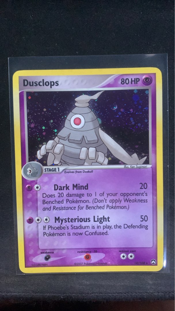 Dusclops Holo Ex Power Keepers, Hobbies & Toys, Toys & Games on Carousell